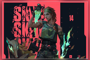 Skye Wolf Valorant Video Game Matte Finish Poster Paper Print ...