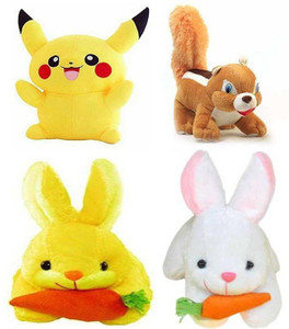 DESTINO Pikachu Squirrel 2PC Rabbit Kids/Girlfriend/boyfriend/birthday ...