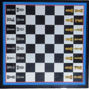 mani trading company Chess With Ludo 2 in 1 Bord Game 1.5 cm Chess ...