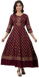 Lakki fashion Anarkali Gown Price in India - Buy Lakki fashion Anarkali ...