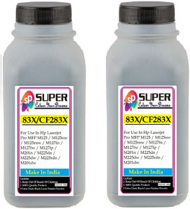 SUPERC 83A / 83X / CF283X Refill Toner Powder Pack Of 2 With Nozlle ...