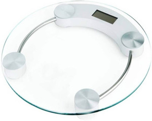 Qoibito Weight Machine Round Glass FD03A1 Body Personal Weighing Scale ...