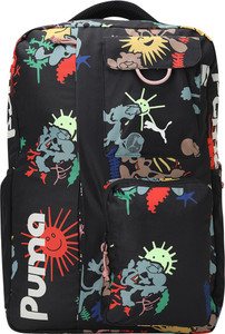 PUMA ADVENTURE PLANET Backpack 23 L Laptop Backpack Black-AOP - Price ...
