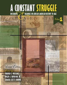 A Constant Struggle: African-American History 1619-1865: Buy A Constant ...