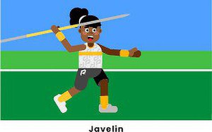HACKERX JAVELIN PVC* Plastic tipped Javelin for Boys, Girls, Men, Women ...