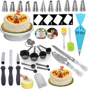 Unique Impex cake baking set + cake making materials + cake baking ...