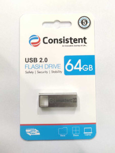 Consistent USB 2.0 64GB PENDRIVE CTP10064 64 GB Pen Drive Compatible ...