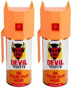 Devil Will Cry Best pepper spray combo for girls orange pack of 2 ...