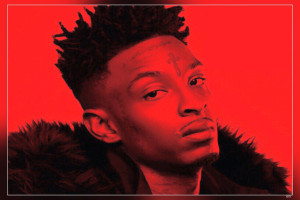21 Savage Rapper Singer Musician Shayaa Bin Abraham-Joseph Matte Finish ...