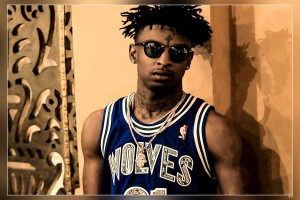 21 Savage Rapper Singer Musician Shayaa Bin Abraham-Joseph Matte Finish ...