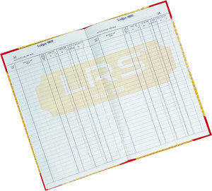 LRS Ledger Register 200 Pages - Pack of 1 - 32*20 cm 1-Part Ledger ...