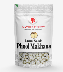 Nature Purify Lotus Seeds / Fox Nuts Big Size Phool Makhana (Pop ...