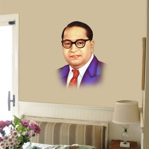 Devil designs 50 cm Dr babasaheb ambedkar ' Wall Stickers (PVC Vinyl ...
