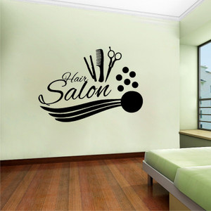 Devil designs 50 cm hair salon sticker design ' Wall Stickers (PVC ...