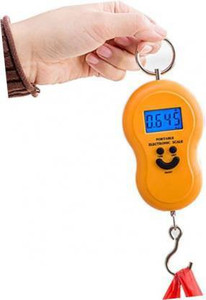 Granny Smith Smiley 50Kg Portable Hanging Luggage Weight Machine ...
