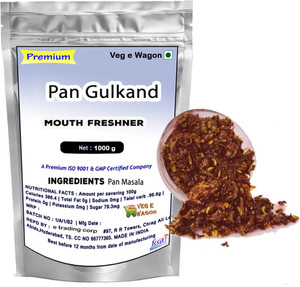 Veg E Wagon Pan Gulkand 1000 g in Pouch Pan Gulkand Mouth Freshener ...