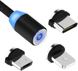 nxntron Magnetic Charging Cable 5 A 1 m Ultra Fast Charging Cable, 360 ...