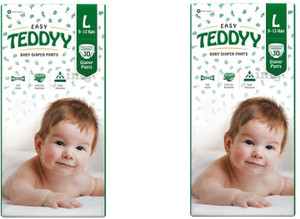 TEDDY EASY diaper pants - Large (30 pieces) - ( Pack of 2 ) - L - Buy ...