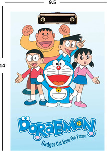 Flipkart.com | Wallpaperroll Doraemon with friends Digital Reprint Clip ...