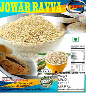 PMW Grade A Quality - Jowar Rava - Jonna Rava - Sorghum Ravva - 1 Kg ...