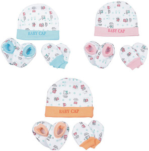 MEEOWMEE Baby Cap, Mitten & Booties Set - Buy Baby Care Products in ...