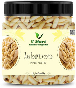 V MART Pine Nuts without shell | Chilgoza Dry Fruits [900g=3000*3Jar ...