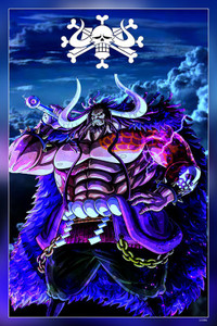 One Piece Kaido Kaido One Piece Matte Finish Poster Paper Print ...