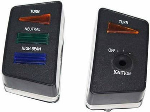 MJAuto RX SIDE METER BOX Analog Speedometer (Yamaha RX 100) Digital ...