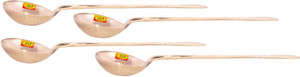 Shivshakti Arts Pure Brass Plane Spoon Big - 13" Inch | Donga Spoon ...