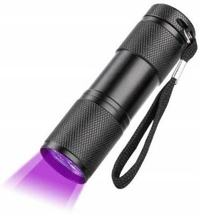THINK3 9 LED UV Torch Light for Detection of Invisible Marks Torch ...