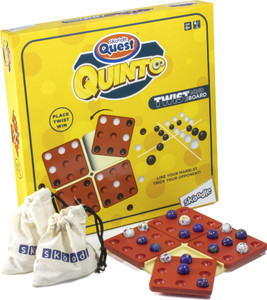 SKOODLE Quest Quinto, Brain puzzle and strategy board game for children ...