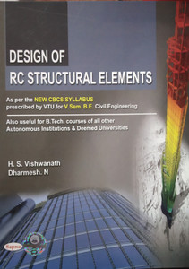 Design Of Rc Structural Elements For 5 Sem Be Civil Engineering : Vtu ...