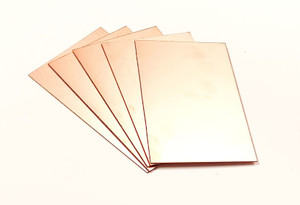 ERHIndia (Pack of 10) Copper Clad Board for PCB board Single Sided for ...