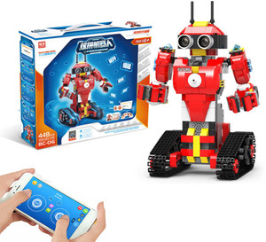 Robokart PROGRAMMABLE HUMANOID ROBOT 448+pcs Electronic Components ...