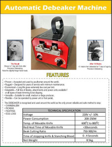 GKI Poultry Automatic Electric Debeaking Machine 220V Pet First Aid Kit ...