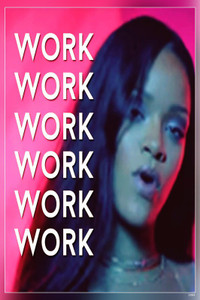 Rihanna Singer Matte Finish Poster Paper Print - Animation & Cartoons ...