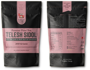 Tit Bit Premium Dried Fish TELESH SIDOL (200 grams) Whole Price in ...
