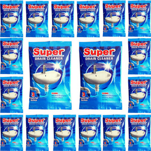 Super Drainex Drain Cleaner Block Remover Dranex Cleaning Powder Drain ...