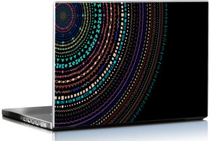 PIXELARTZ Laptop Skin Mandala Art HD Quality 15.6 Inches Multi Color ...