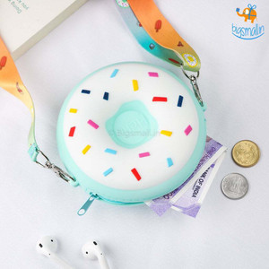 Aarohi creation Blue Sling Bag Kids Girl's Rainbow Donut Synthetic ...