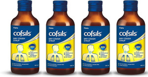 Cofsils dry cough syrup (100ML) Pack of 4 (400ml) Price in India - Buy ...