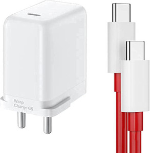 OnePlus 65 W 6 A Wall Charger for Mobile with Detachable Cable ...