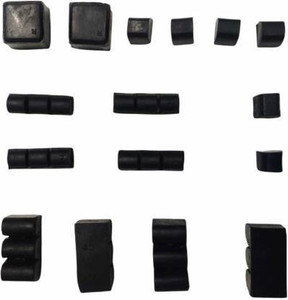 MJAuto Rx 100 135 Engine Block Rubber Kit Bike Engine Guard (Yamaha ...