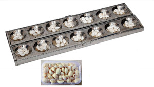 Jayam Traditional Silver Pallankuzhi with shells and Box Educational ...