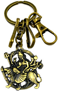 AFH Durga Mata Sherawali Bronze Decorative Antique Gifiting Hook Key ...