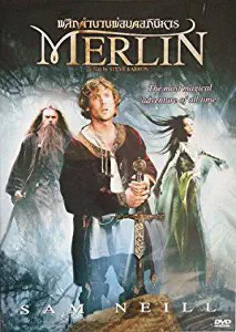 Merlin (1998) 3 Part Mini Series Sam Neill, Helena Bonham Carter [DVD ...