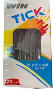 Win Tick Ball Pens Blue (0.7 mm tip for smooth flow of ink) Ball Pen ...