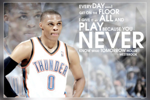 Russel Westbrook Basketball Player Matte Finish Poster Paper Print ...