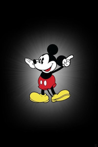 Mickey Mouse Most Famous Cartoon Matte Finish Poster Paper Print ...