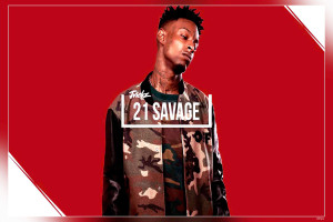 21 Savage Rapper Singer Musician Shayaa Bin Abraham-Joseph Matte Finish ...